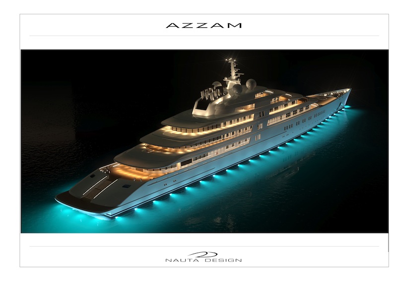 Yacht AZZAM, a 180m Lurssen Superyacht | CHARTERWORLD Luxury Superyacht Charters